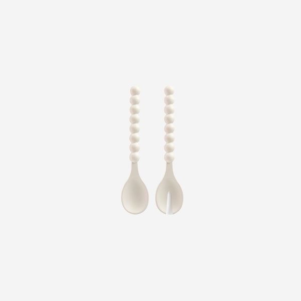 Maison Balzac Cloud Serving Spoons Ivory | Serveware | Simple Form