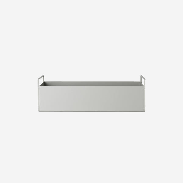 Ferm Living Plant Box Small Light Grey | Simple Form