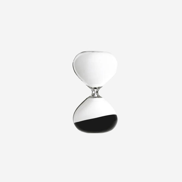 Hightide Hourglass Clear Black Extra Large | Design Objects | Simple Form