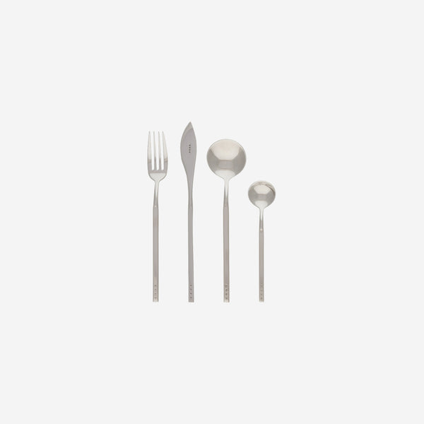 KROF Cutlery Set 8 piece Polished Silver | Dining | Simple Form