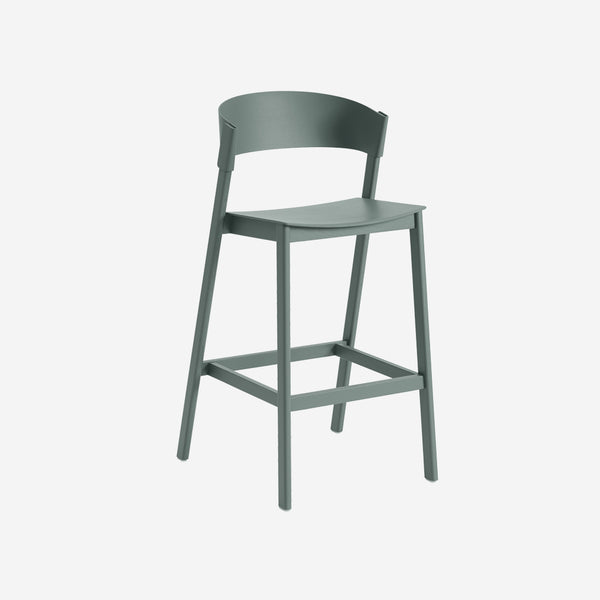 Muuto Cover Bar Stool Dark Beige | Stools | Simple Form
