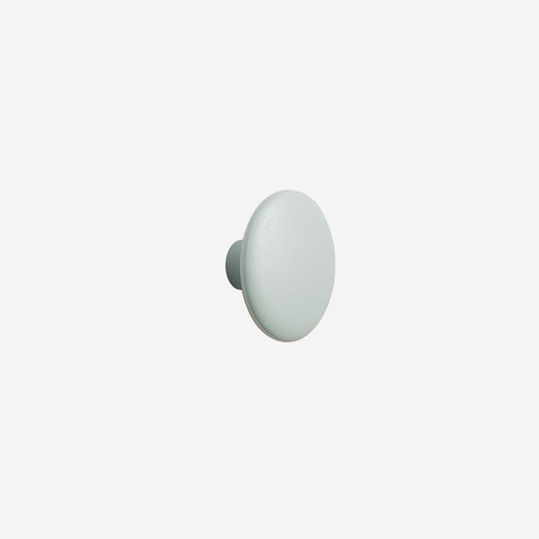 Muuto Dots Hook Wood Sage Green Medium | Hooks | Simple Form