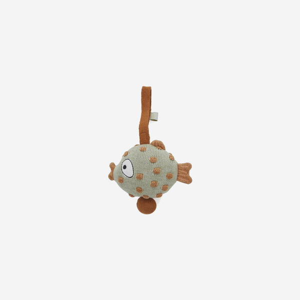 OYOY Living Elliot Fish Musical Baby Mobile | Baby Mobile