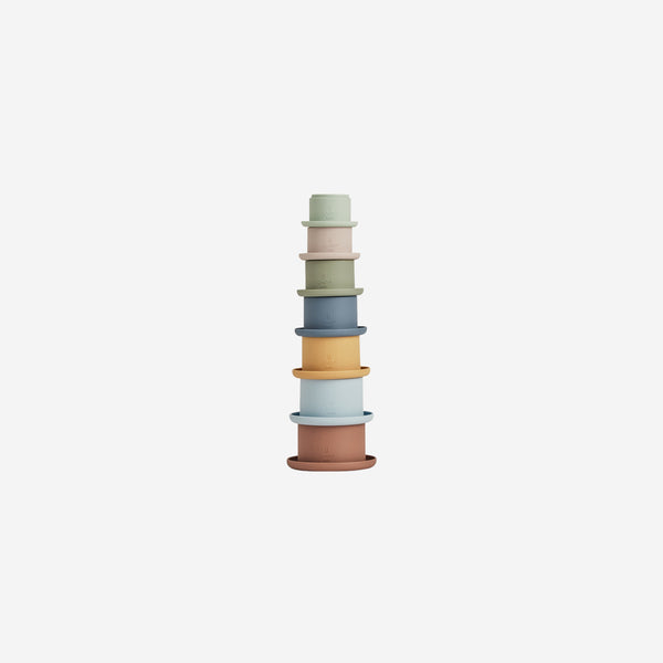 OYOY Living Tawa Stacking Cups Caramel | Children's Toy | Simple Form