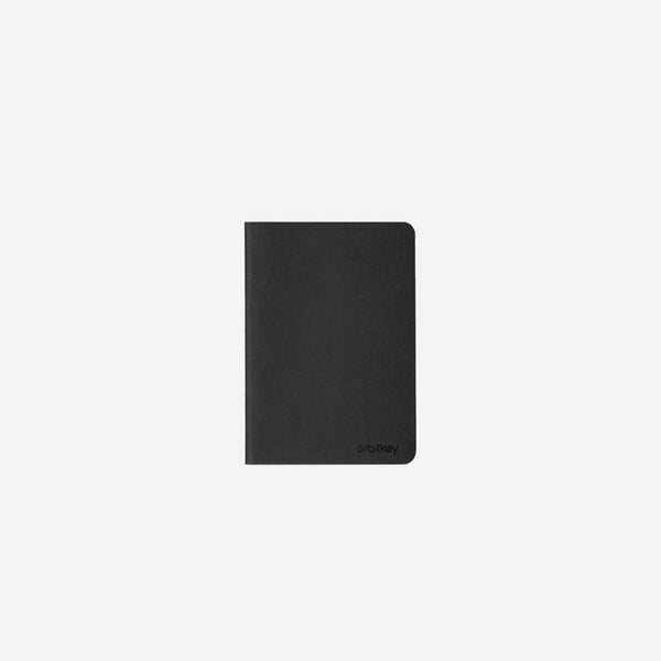 Orbitkey Pocket Notebook Black | Simple Form