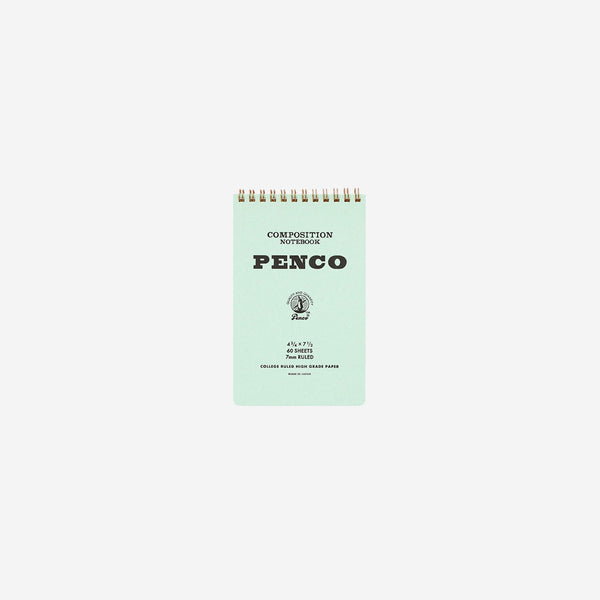 Penco Coil Notepad Large Mint | Notebooks | Simple Form