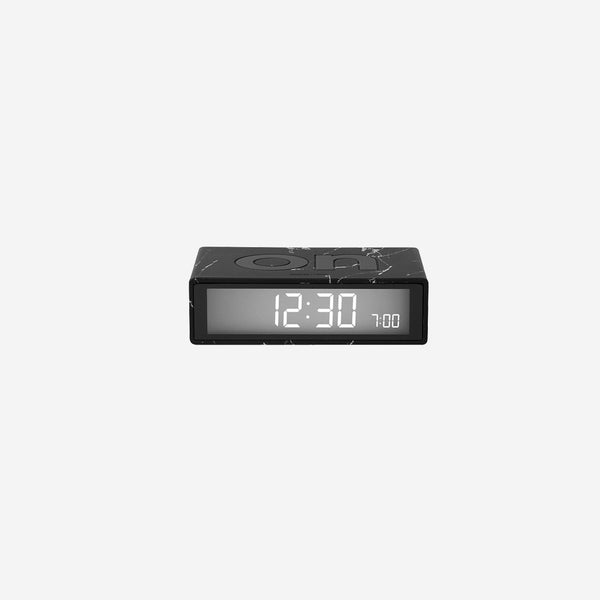 Lexon Flip Clock Warm Grey | Clocks | Simple Form