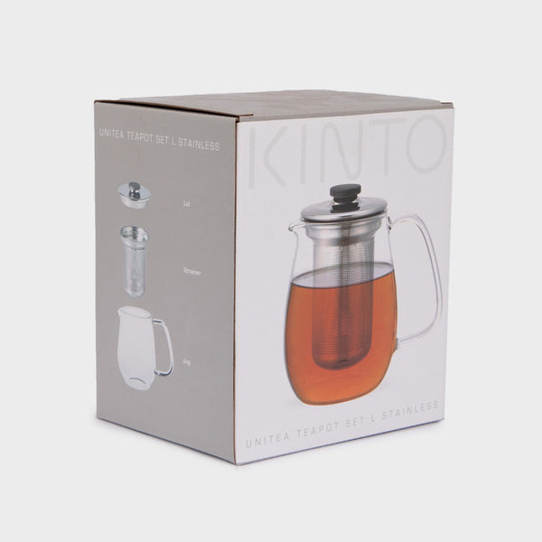 Kinto | Unitea Teapot Set Large | Teapots | Simple Form