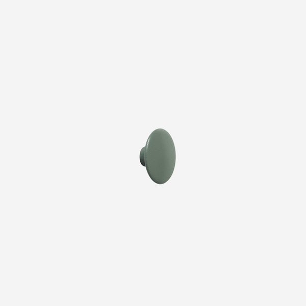 Muuto Dots Hook Wood Dusty Green Extra Small | Hooks | Simple Form