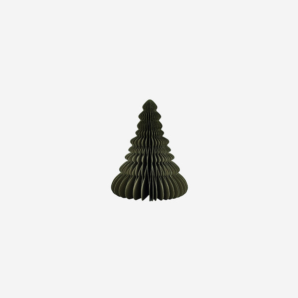Nordic Rooms Paper Standing Christmas Tree Olive Green Small | Simple Form