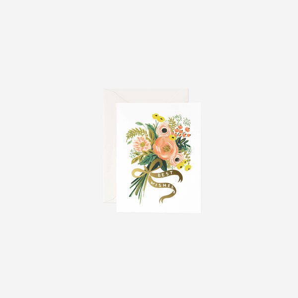 Rifle Paper Card Card Best Wishes | Greeting Card | Simple Form