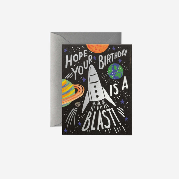 Rifle Paper Co Card Birthday Blast | Greeting Card | Simple Form