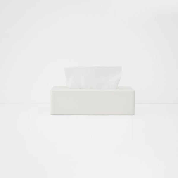 Yamazaki Tower Tissue Box White | Tissue Box Cover | Simple Form