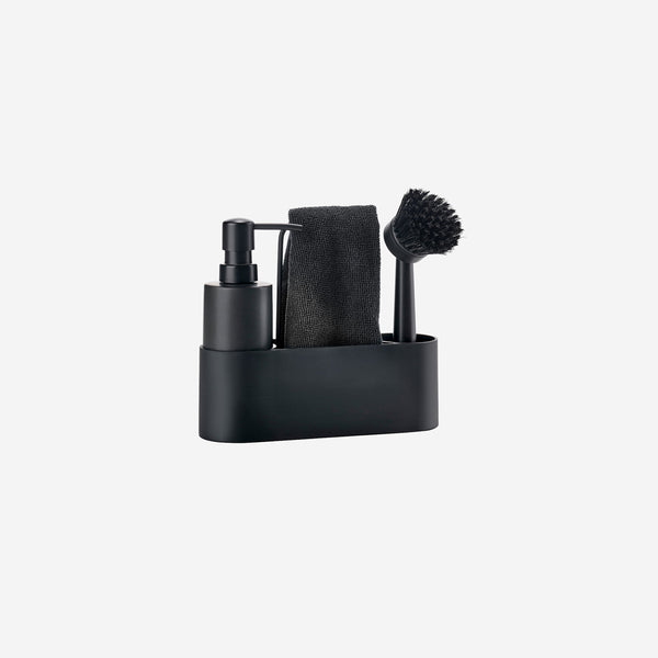 Zone Denmark Round Dishwashing Set Black | Kitchen Organisation ...