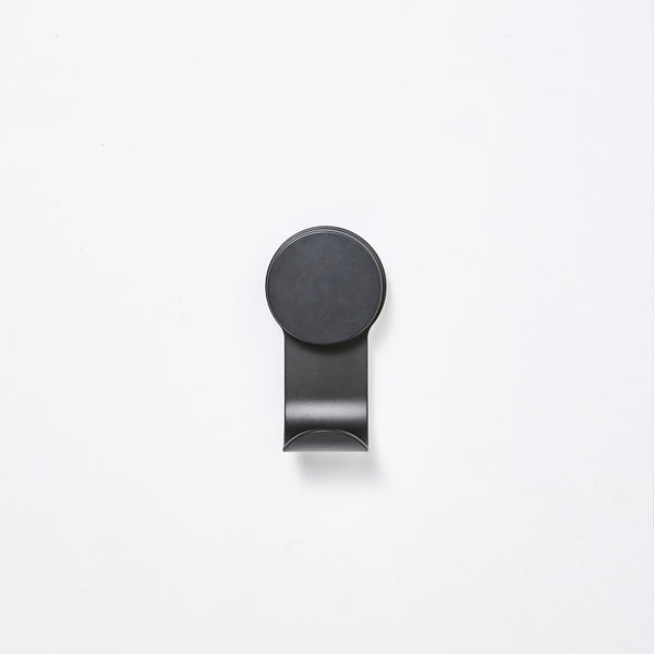 Zone Denmark Solo Suction Hook Black | Hooks + Hangers | Simple Form