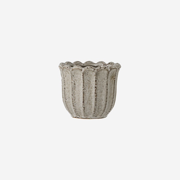 Bloomingville Chaca Plant Pot Grey | Indoor Green | Simple Form