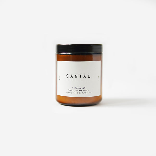 Solenn Soy Candle Santal | Scented Candles | Simple Form