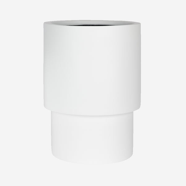 Zakkia Tower Pot White Tall | Pots + Planters | Simple Form